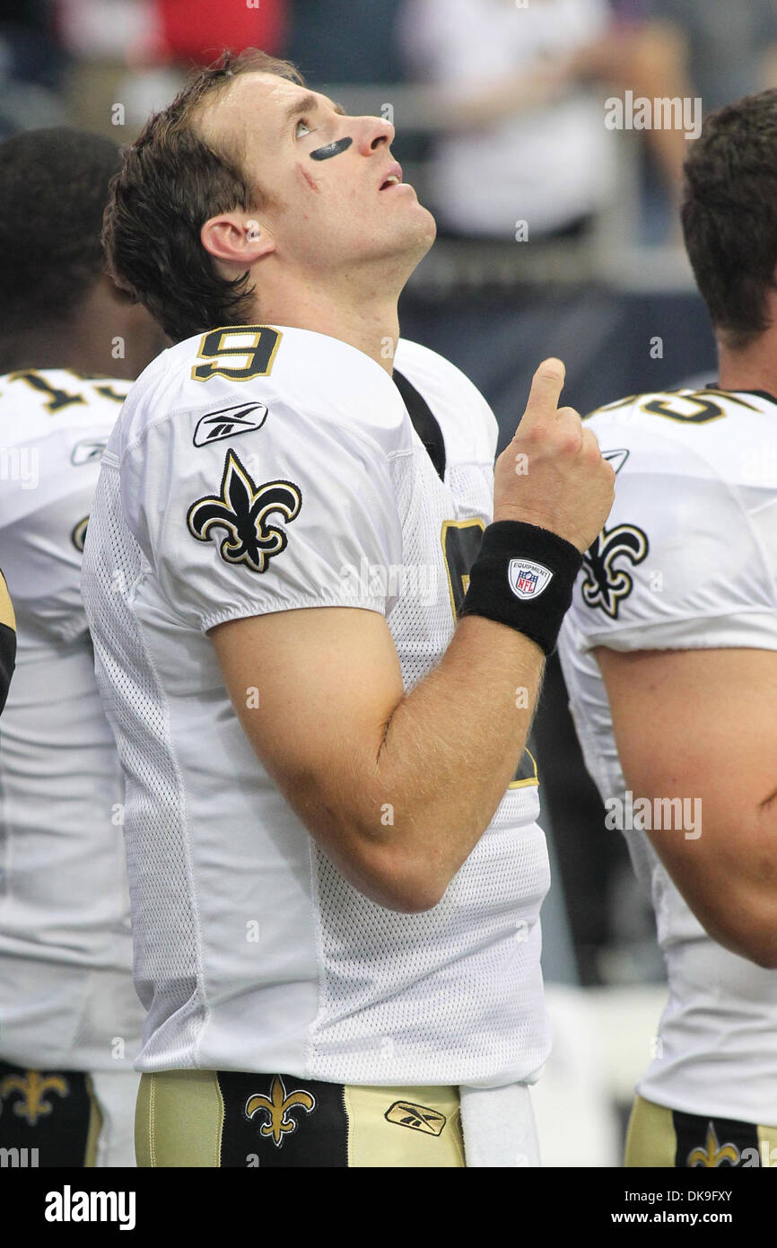 Aug. 20, 2011 - Houston, Texas, U.S - New Orleans Saints quarterback ...