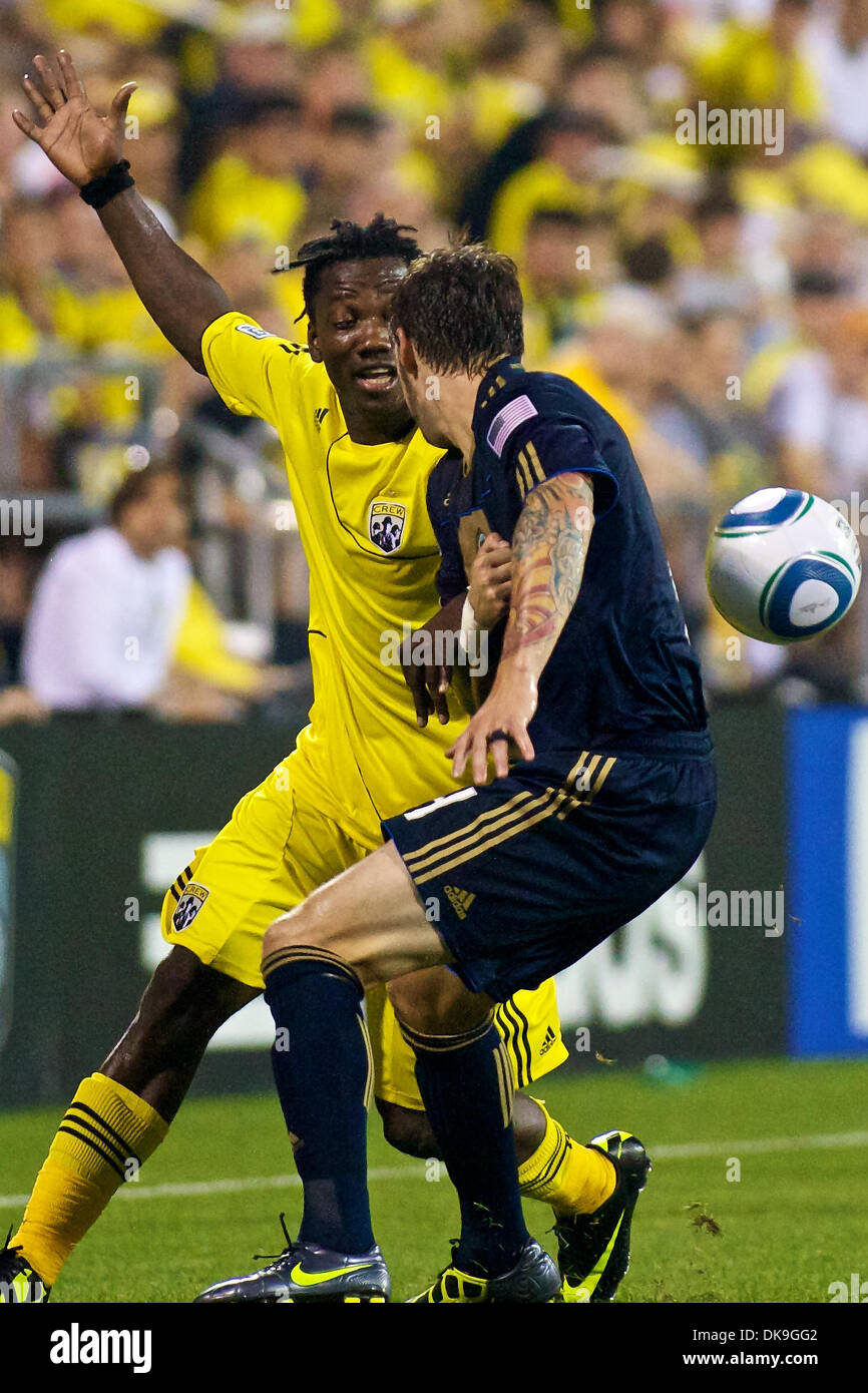 Aug. 20, 2011 - Columbus, Ohio, U.S - Columbus Crew forward Andres ...