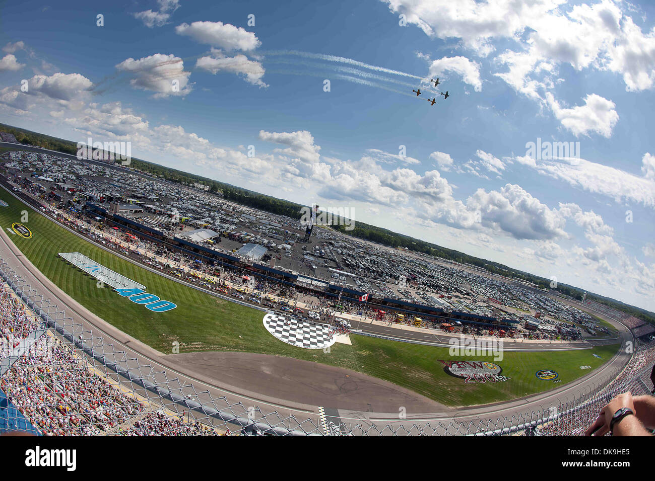 Aug. 21, 2011 - Brooklyn, Michigan, U.S - A general view of Michigan ...