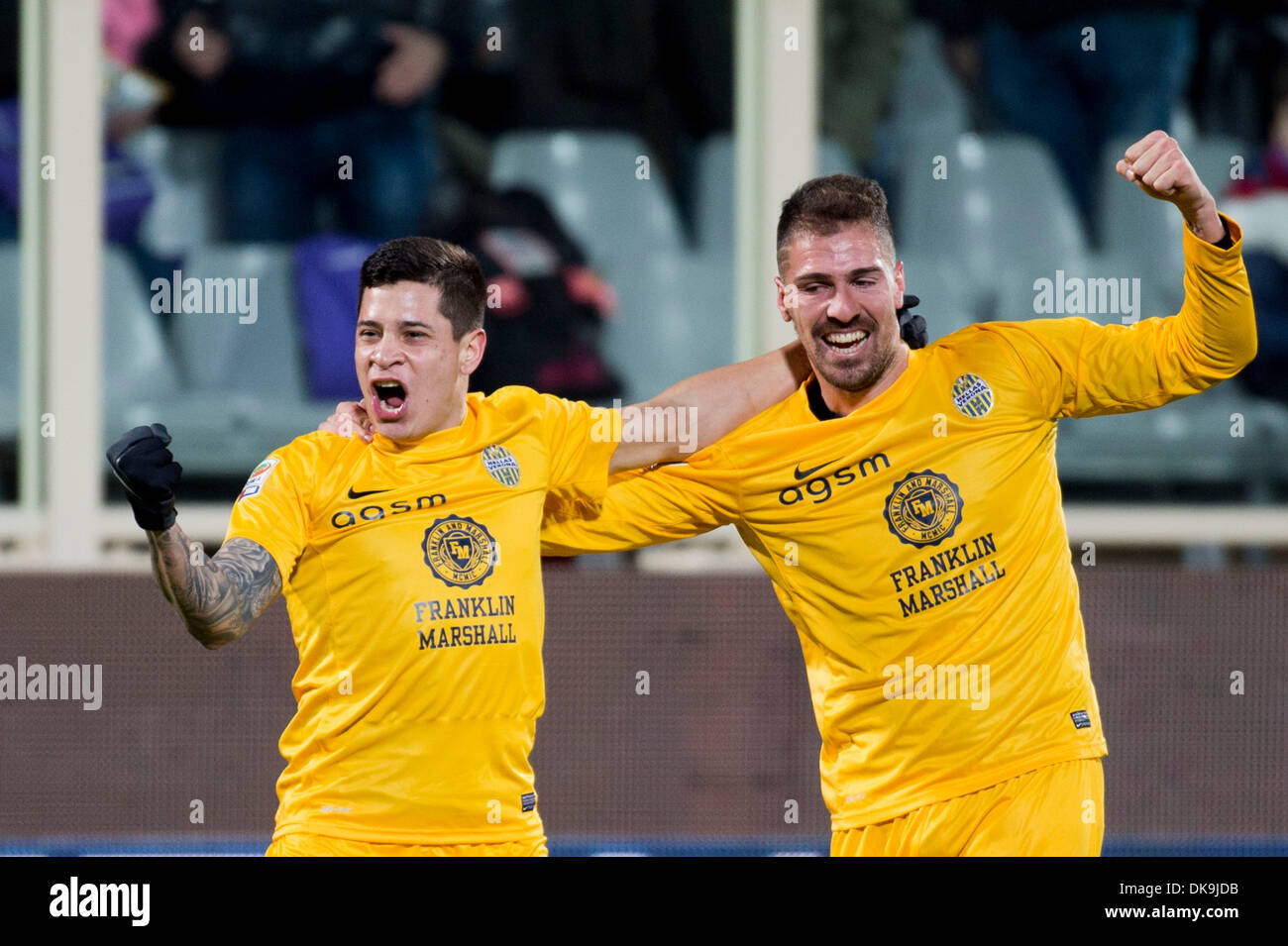 Firenze, Italy. 2nd Dec, 2013. Juan Manuel Iturbe (Hellas) Football ...