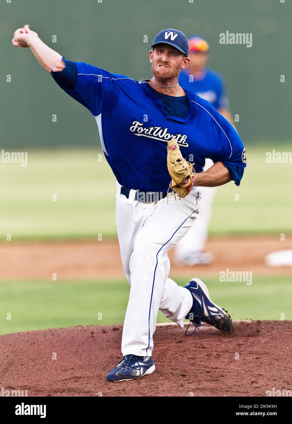 Aug. 24, 2011 - Fort Worth, Texas, U.S - Fort Worth Cats Pitcher Nick ...