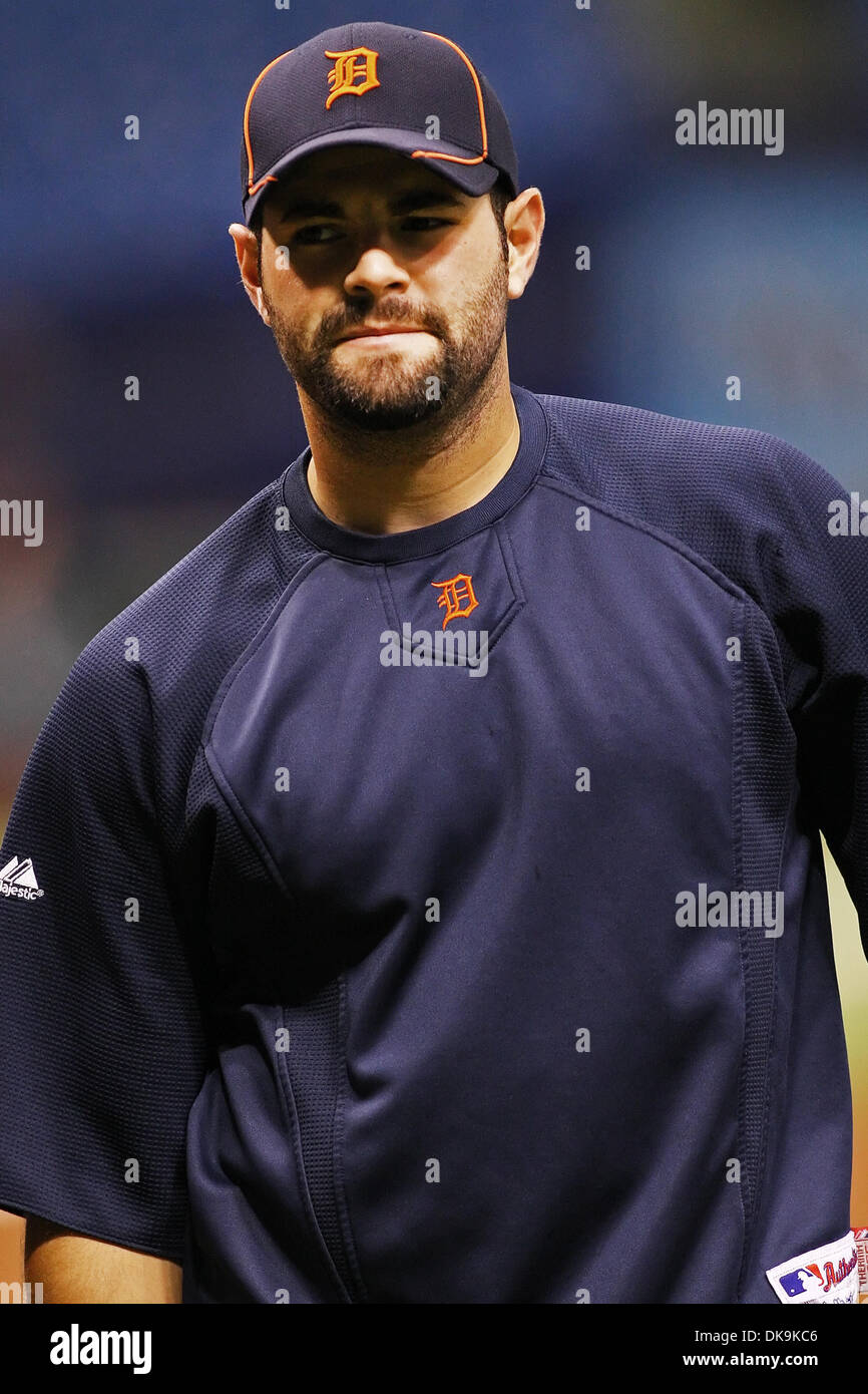 Aug. 24, 2011 - St.Petersburg, Florida, U.S - Detroit Tigers catcher ...