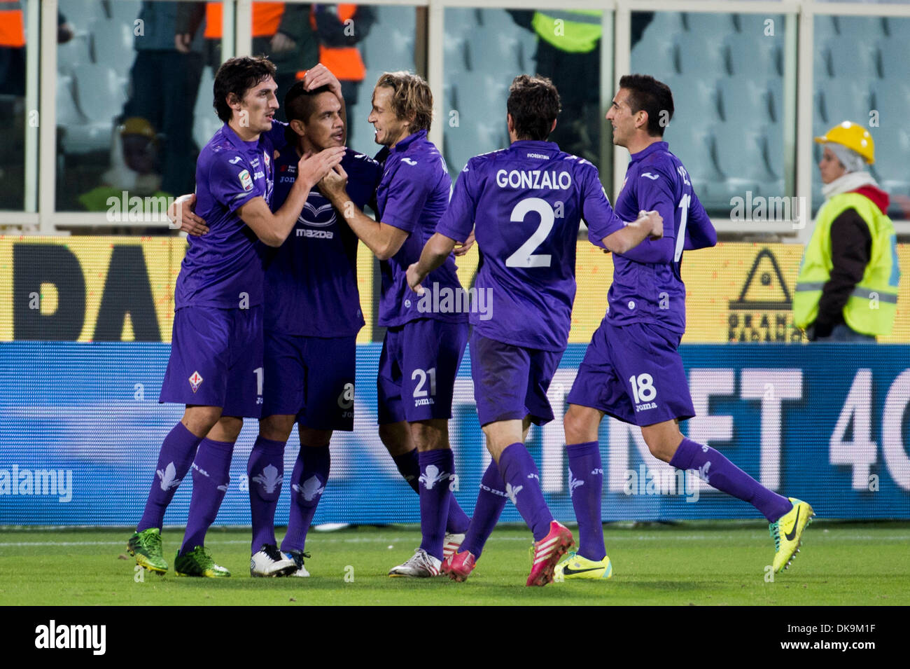 Firenze, Italy. 2nd Dec, 2013. Fiorentina team group Football / Soccer ...