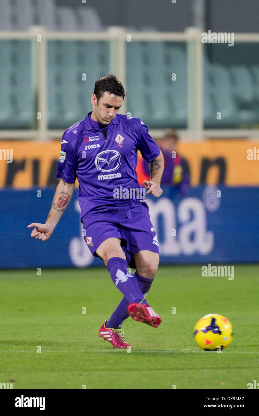 Firenze, Italy. 2nd Dec, 2013. Gonzalo Rodriguez (Fiorentina) Football ...