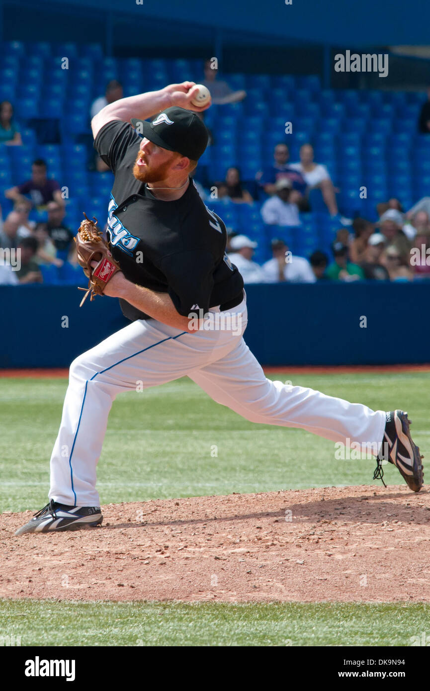 Aug. 27, 2011 - Toronto, Ontario, Canada - Toronto Blue Jays pitcher ...