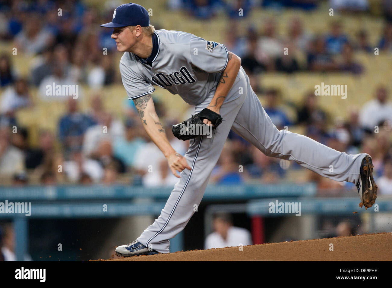 Aug. 29, 2011 - Los Angeles, California, U.S - San Diego Padres ...