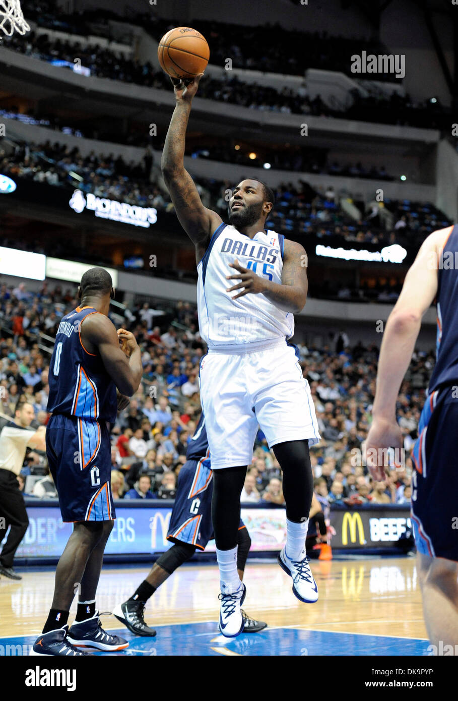 Dallas, Texas, USA. Dec 03, 2013: Dallas Mavericks center DeJuan Blair ...