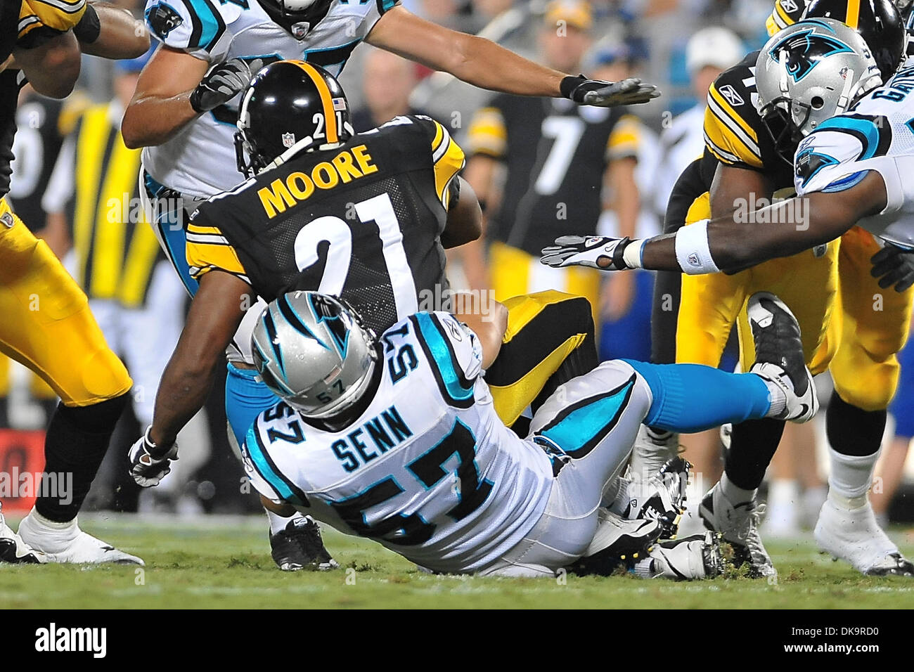 Sept. 1, 2011 - Charlotte, North Carolina, U.S - Carolina Panthers ...
