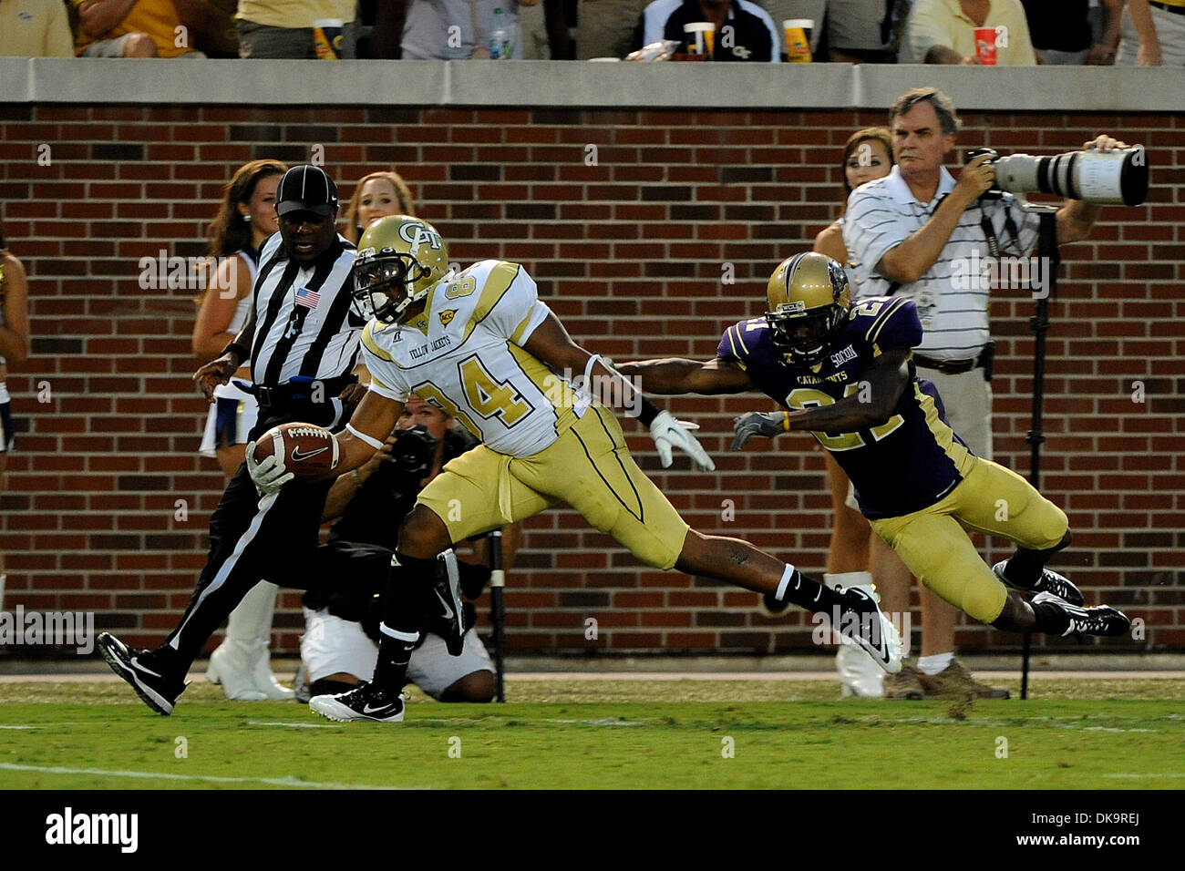 Sept. 1, 2011 - Atlanta, Georgia, U.S - Georgia Tech Yellow Jackets ...