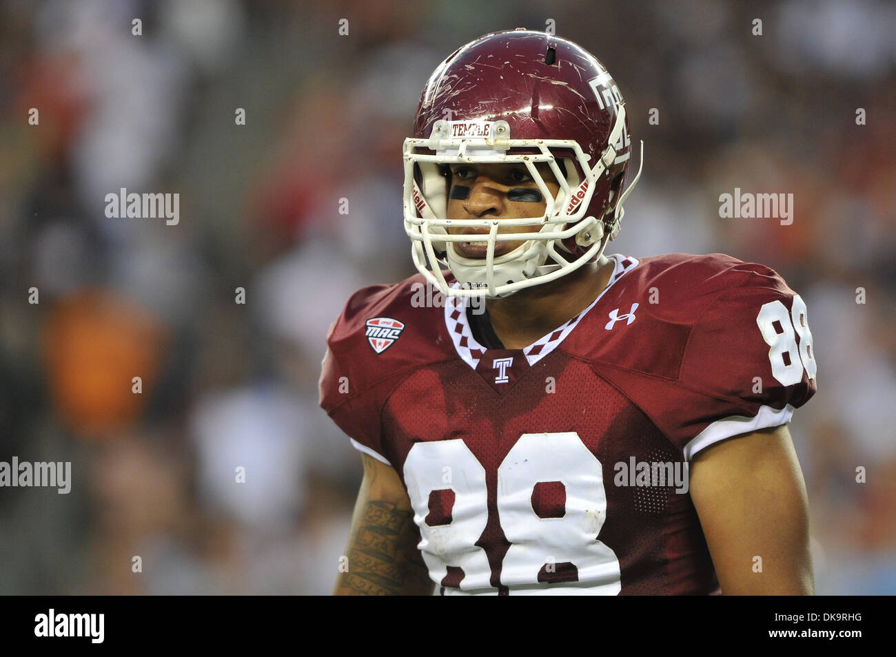 Sept. 1, 2011 - Philadelphia, Pennsvlvania, U.S - Temple Owls tight end ...