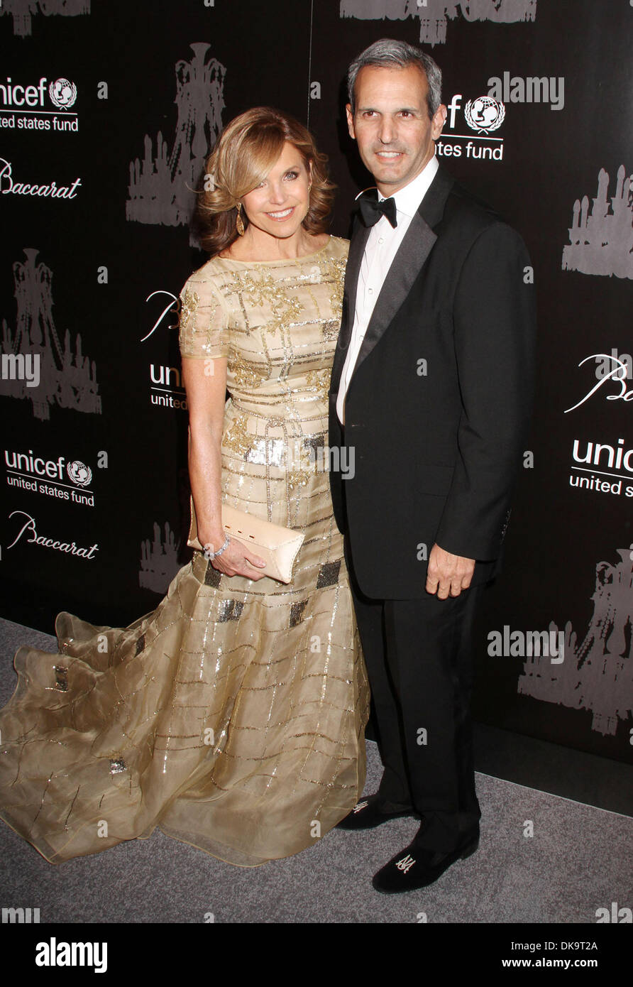 New York, USA. 3rd Dec, 2013. KATIE COURIC and her fiance JOHN MOLNER ...
