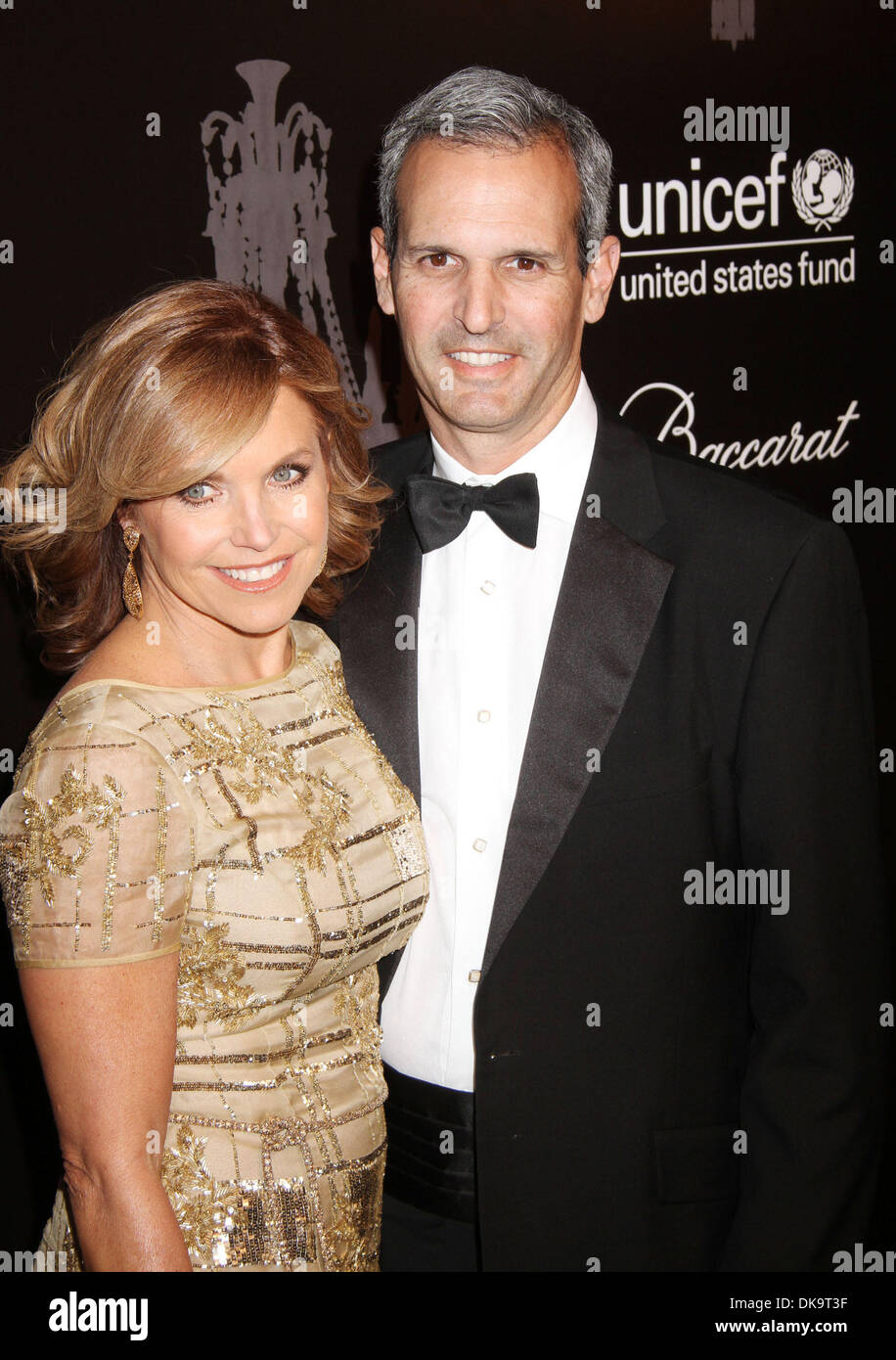 New York, USA. 3rd Dec, 2013. KATIE COURIC and her fiance JOHN MOLNER ...