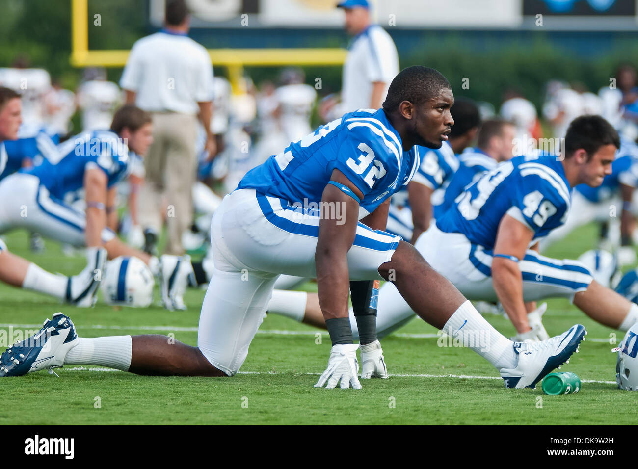 Sept. 3, 2011 - Durham, North Carolina, U.S - Duke Blue Devils safety ...