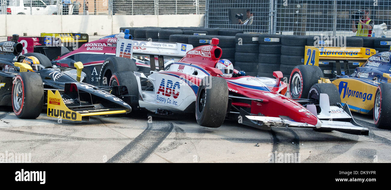 Sept. 4, 2011 - Baltimore, Maryland, U.S. - Several driver collide and ...