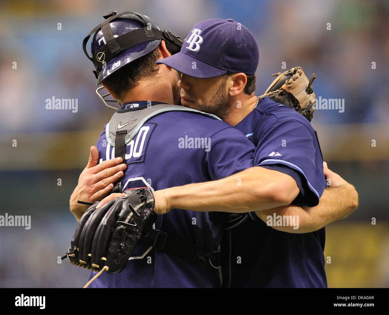 Tampa bay rays catcher john hi-res stock photography and images - Alamy