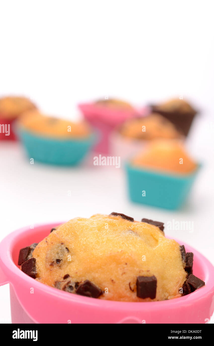 Colorful muffins in a kitchen Stock Photo - Alamy