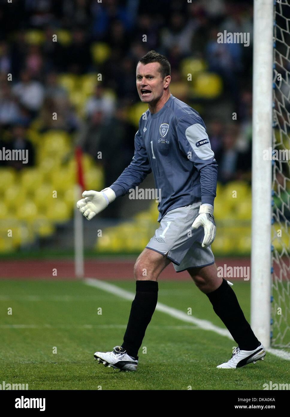 Sep. 06, 2011 - Moscow, Russia - Ireland's goalkeeper SHAY GIVEN ...