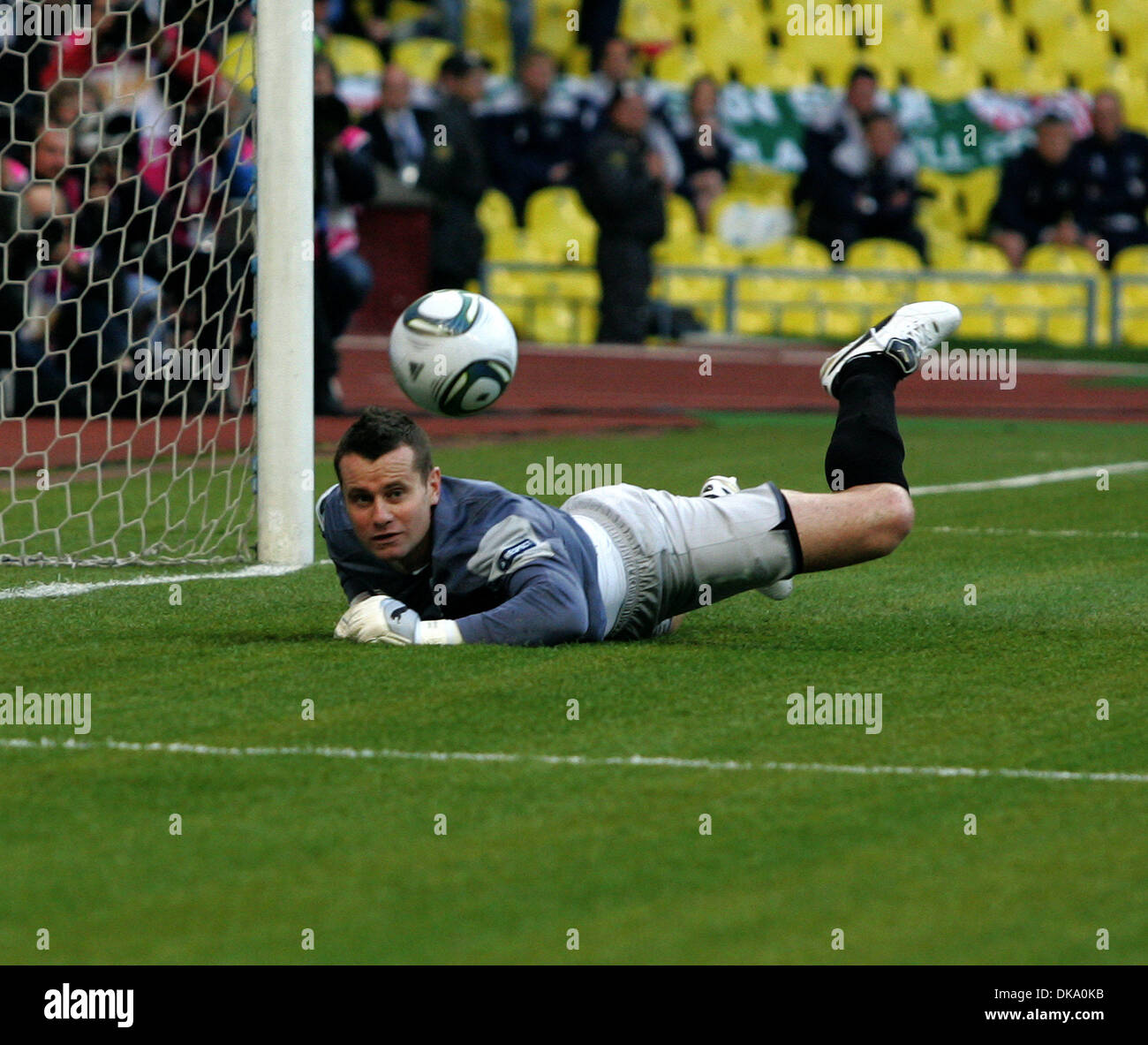 Sep. 06, 2011 - Moscow, Russia - Ireland's goalkeeper SHAY GIVEN ...