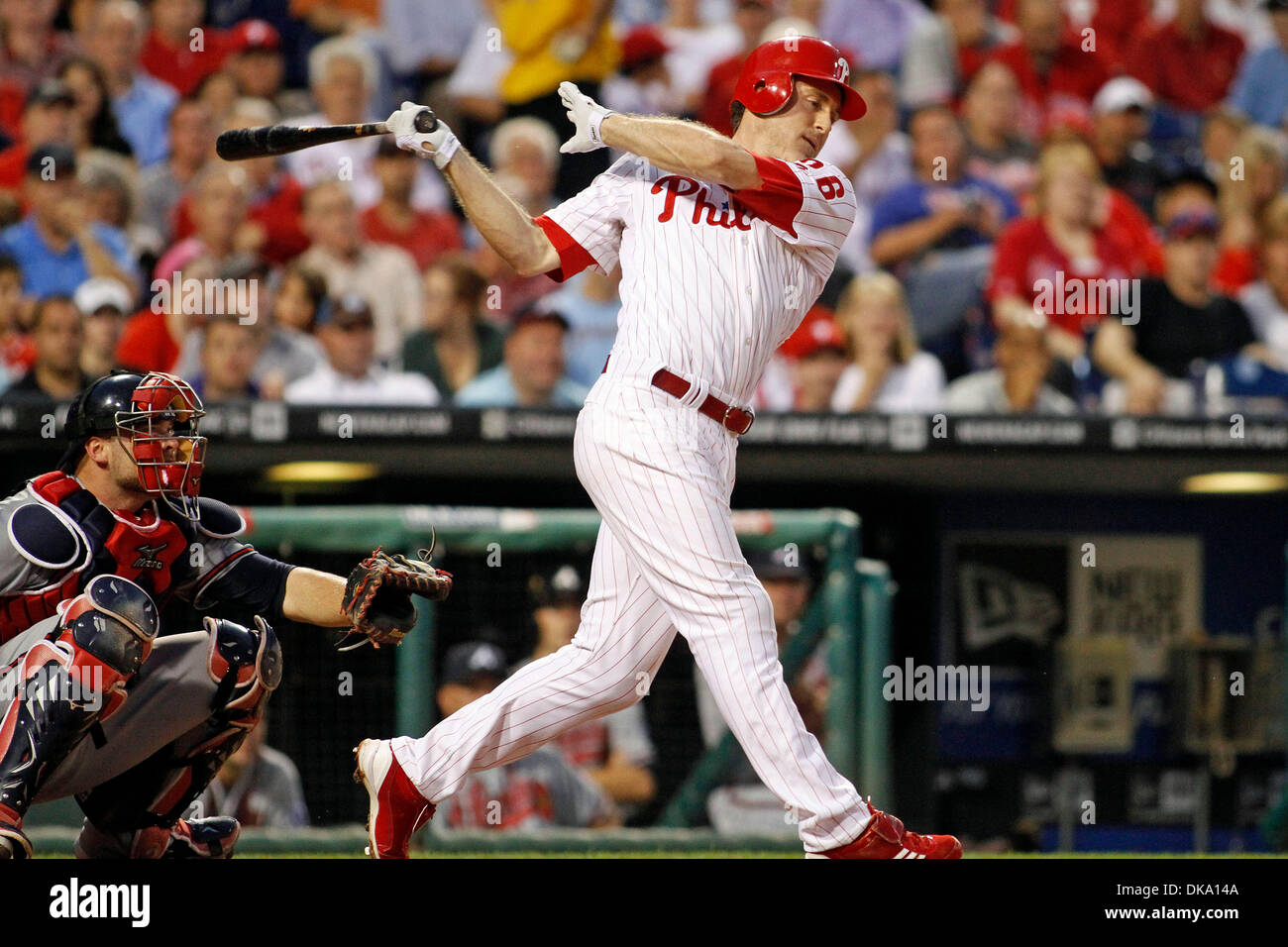 Philadelphia phillies baseman chase utley hi-res stock photography and ...