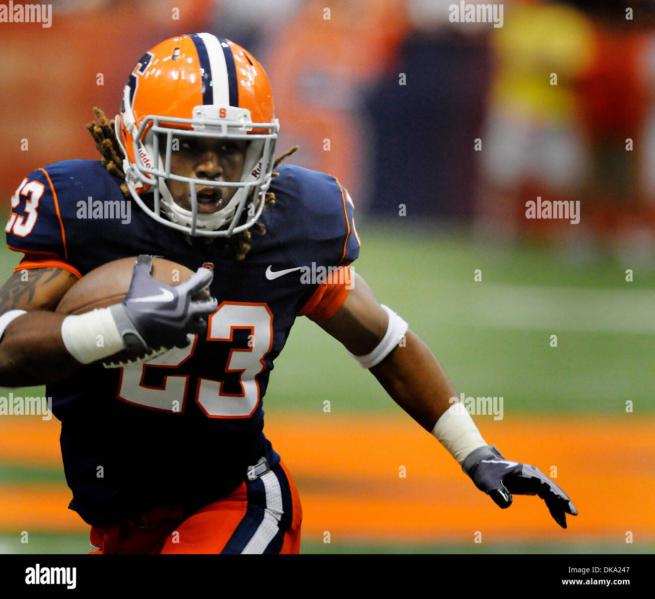 September 10, 2011: The Syracuse Orange defeated the Rhode Island Rams ...