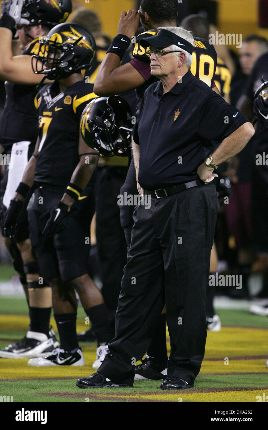 Sept. 10, 2011 - Tempe, Arizona, U.S - Arizona State Sun Devils head ...