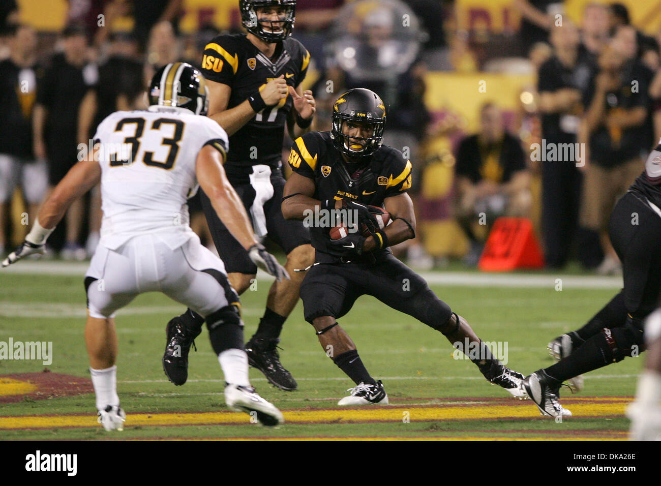 Sept. 10, 2011 - Tempe, Arizona, U.S - Arizona State Sun Devils running ...