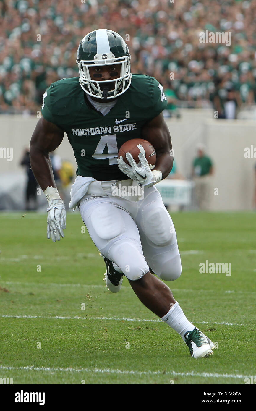 Sept. 10, 2011 - East Lansing, Michigan, U.S - Michigan State Spartans ...