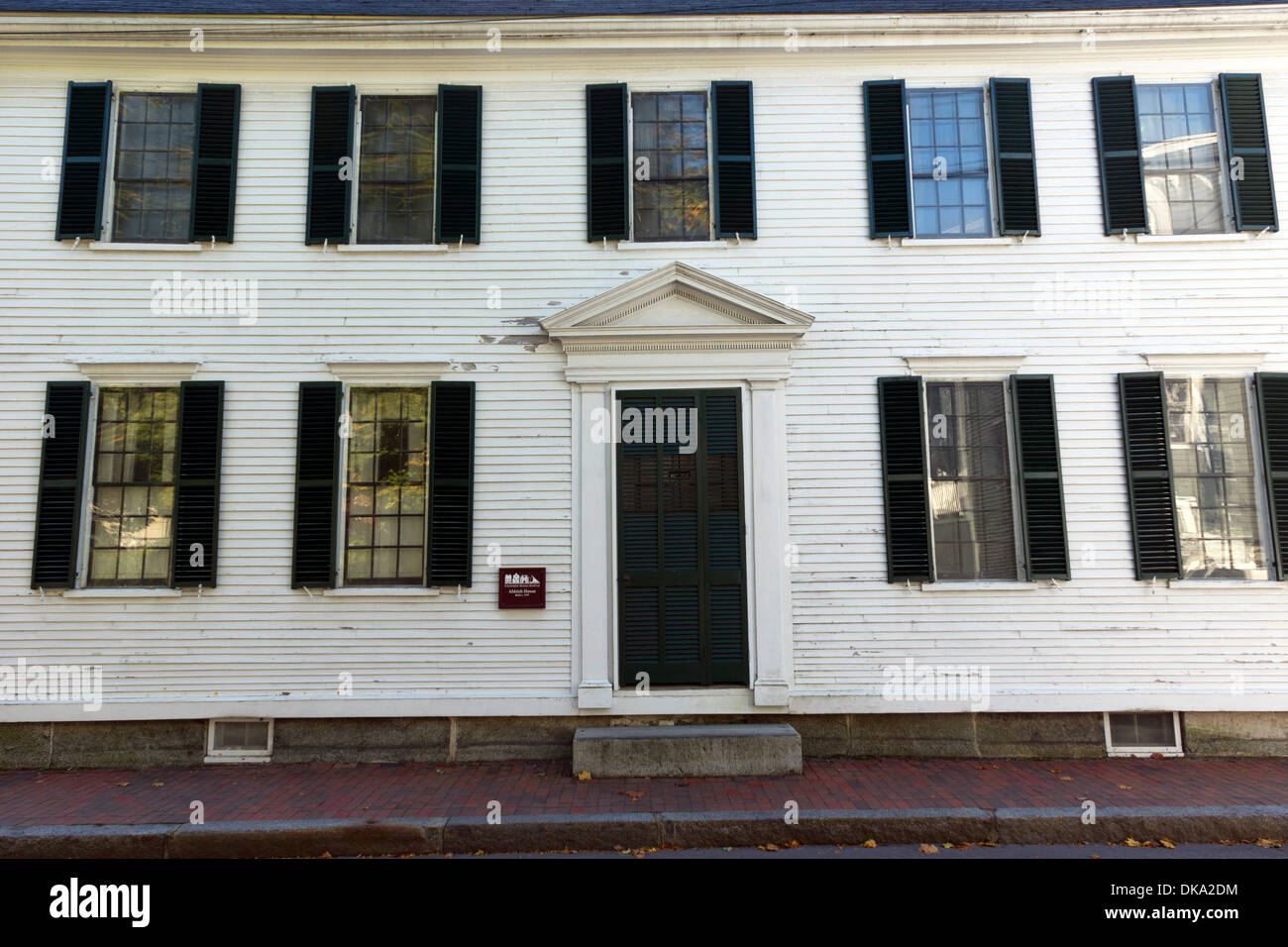 Traditional New England house, Strawberry Bank, Portsmouth, New ...