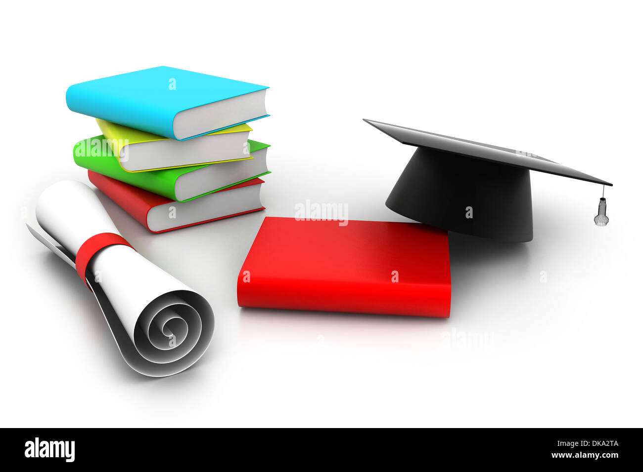 Degree 3d concept in Cut Out Stock Images & Pictures - Alamy