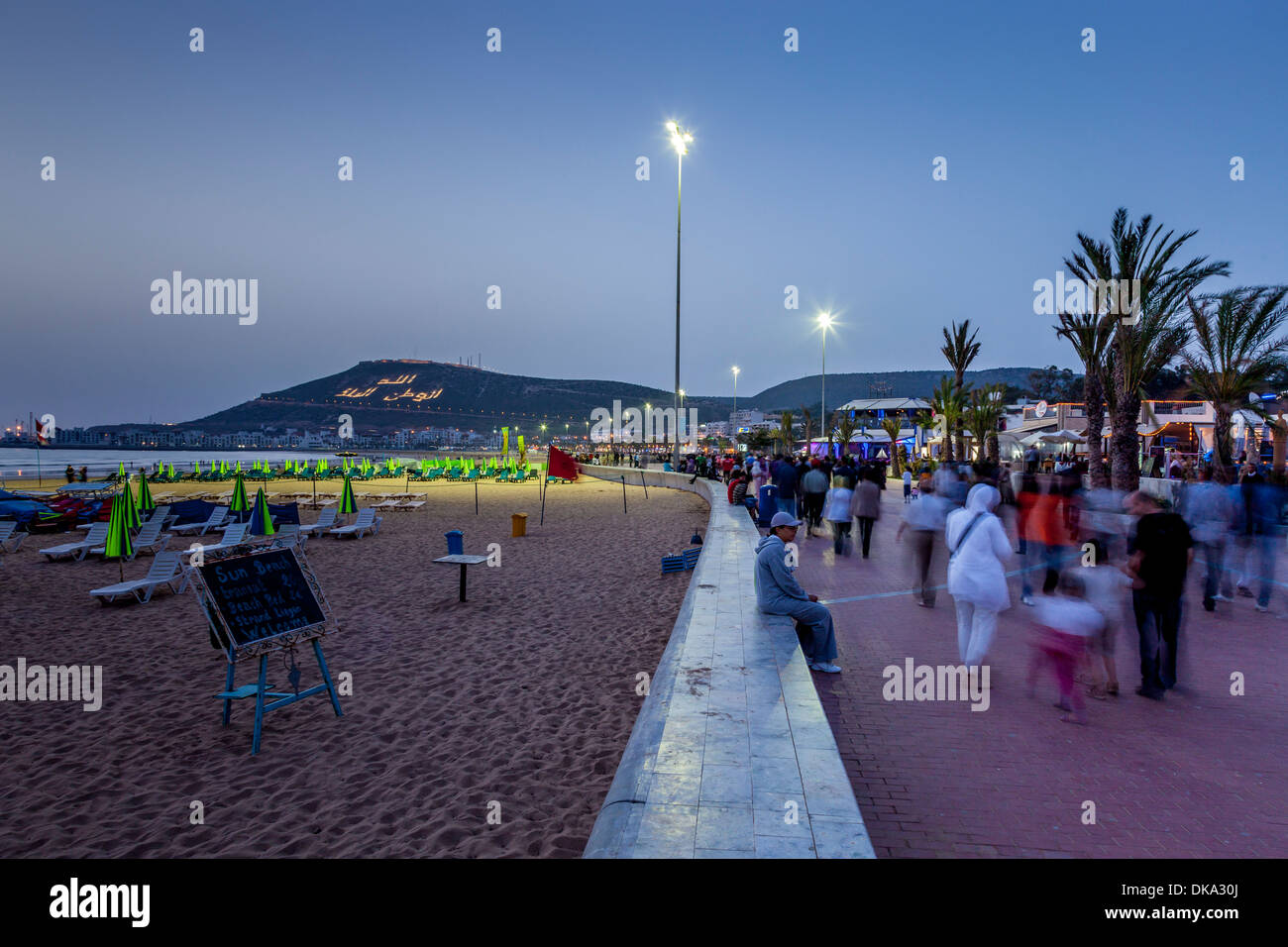The Seafront, Agadir, Morocco Stock Photo - Alamy