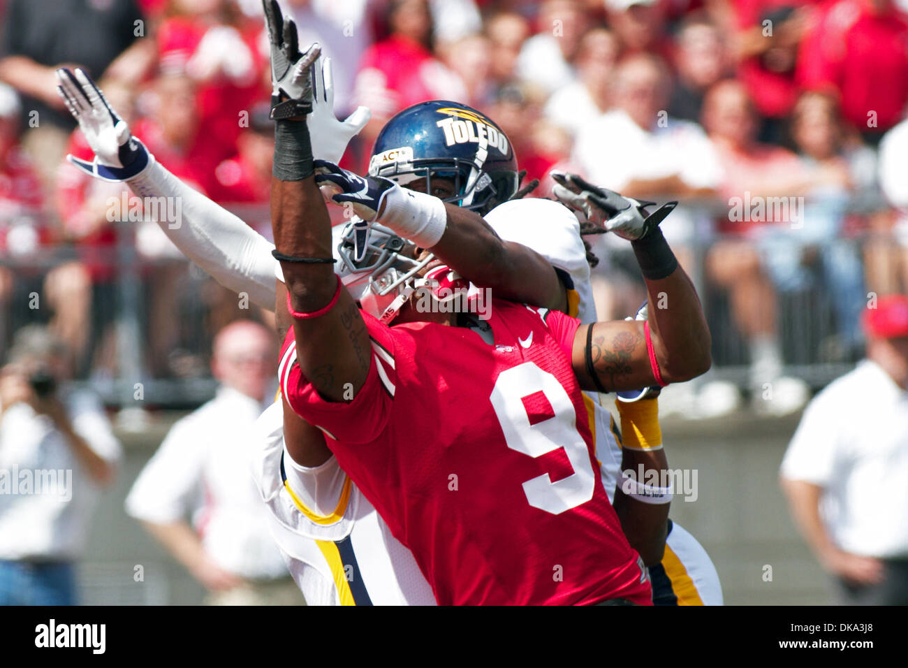 Sept. 10, 2011 - Columbus, Ohio, U.S - Toledo Rockets safety Jermaine ...