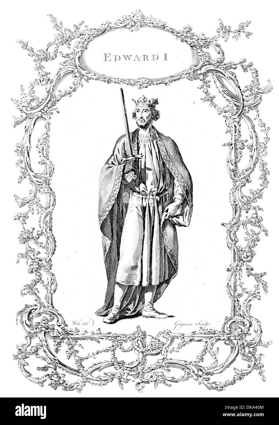 King edward i of england hi-res stock photography and images - Alamy