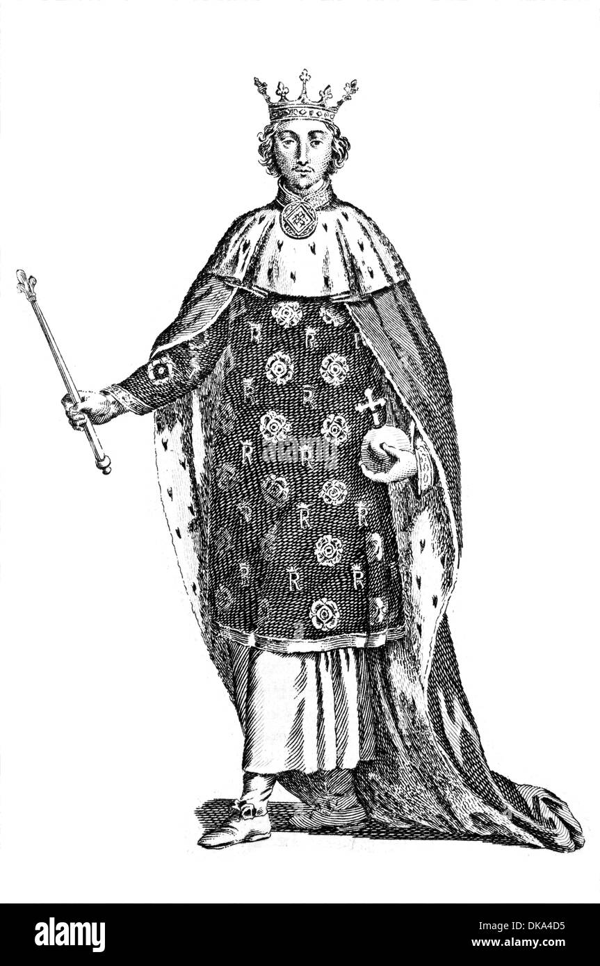 Richard ii portrait Black and White Stock Photos & Images - Alamy