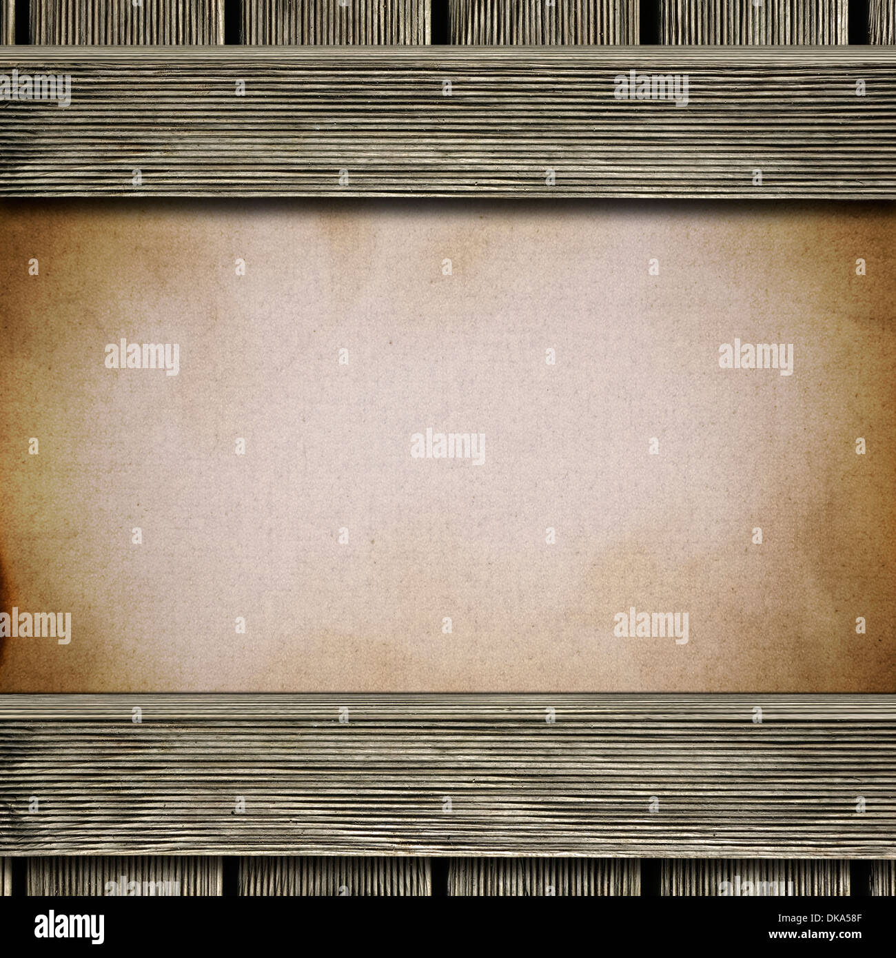 Vintage frame with canvas texture in the background Stock Photo - Alamy