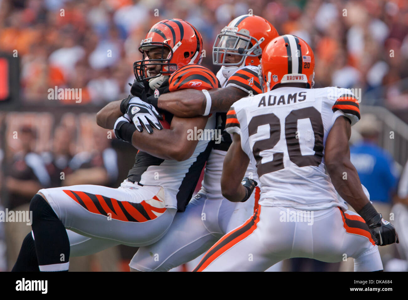 Sept. 11, 2011 - Cleveland, Ohio, U.S - Cleveland Browns safety T.J ...