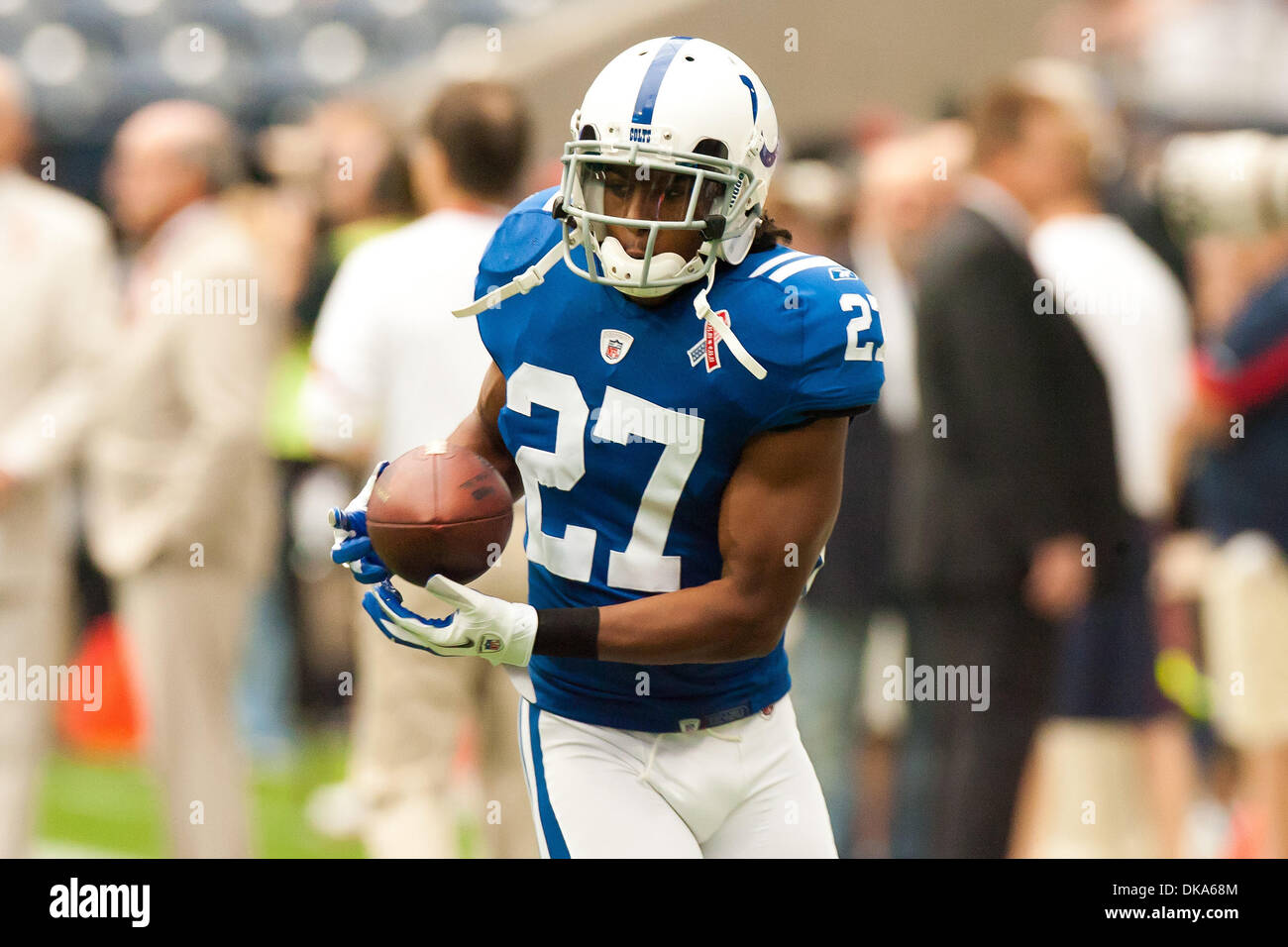Sept. 11, 2011 - Houston, Texas, U.S - Indianapolis Colts defensive ...