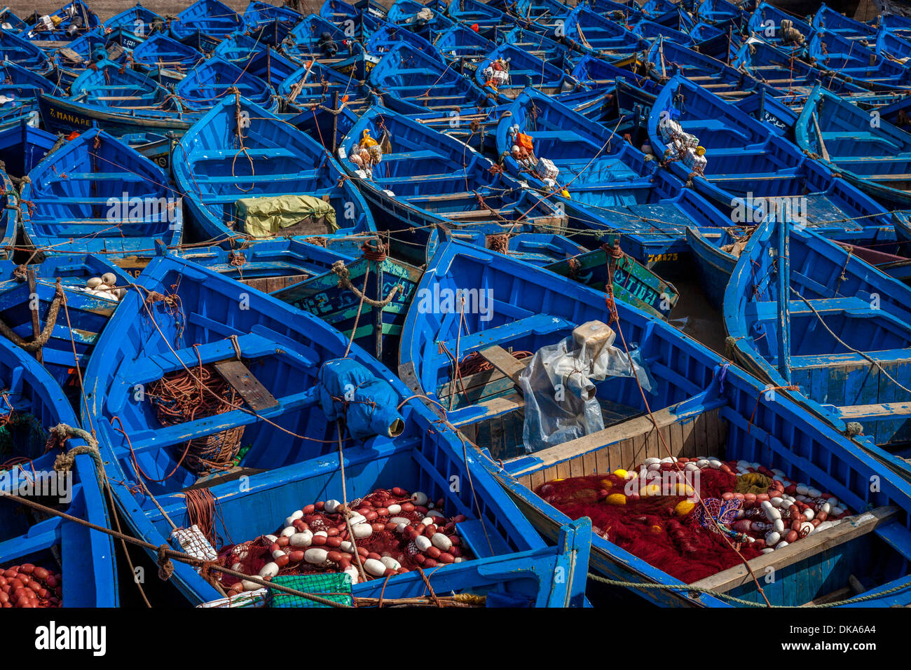 Morocco fishing boats hi-res stock photography and images - Alamy