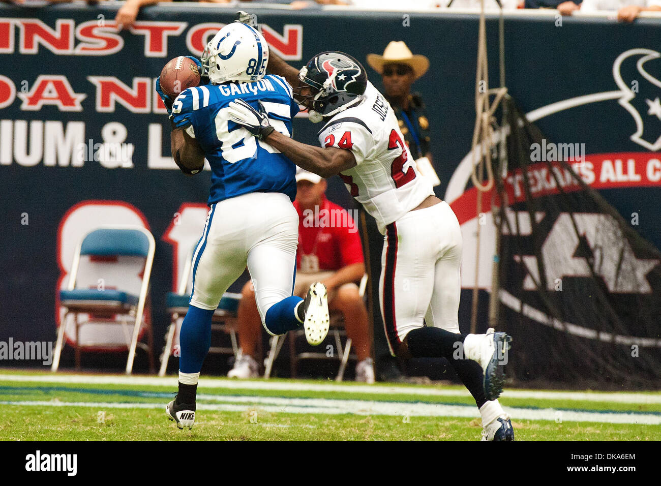 Sept. 11, 2011 - Houston, Texas, U.S - Indianapolis Colts wide receiver ...