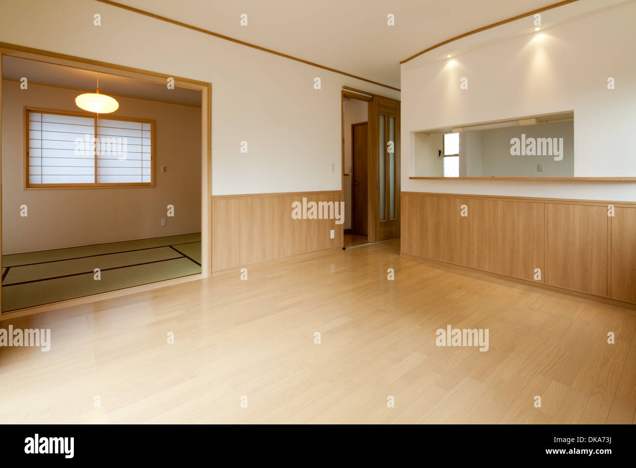 Japanese house interior Stock Photo - Alamy