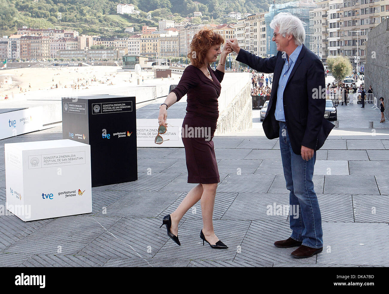 Sn Sarandon and Richard Gere 60th San Sebastian Dostia International ...