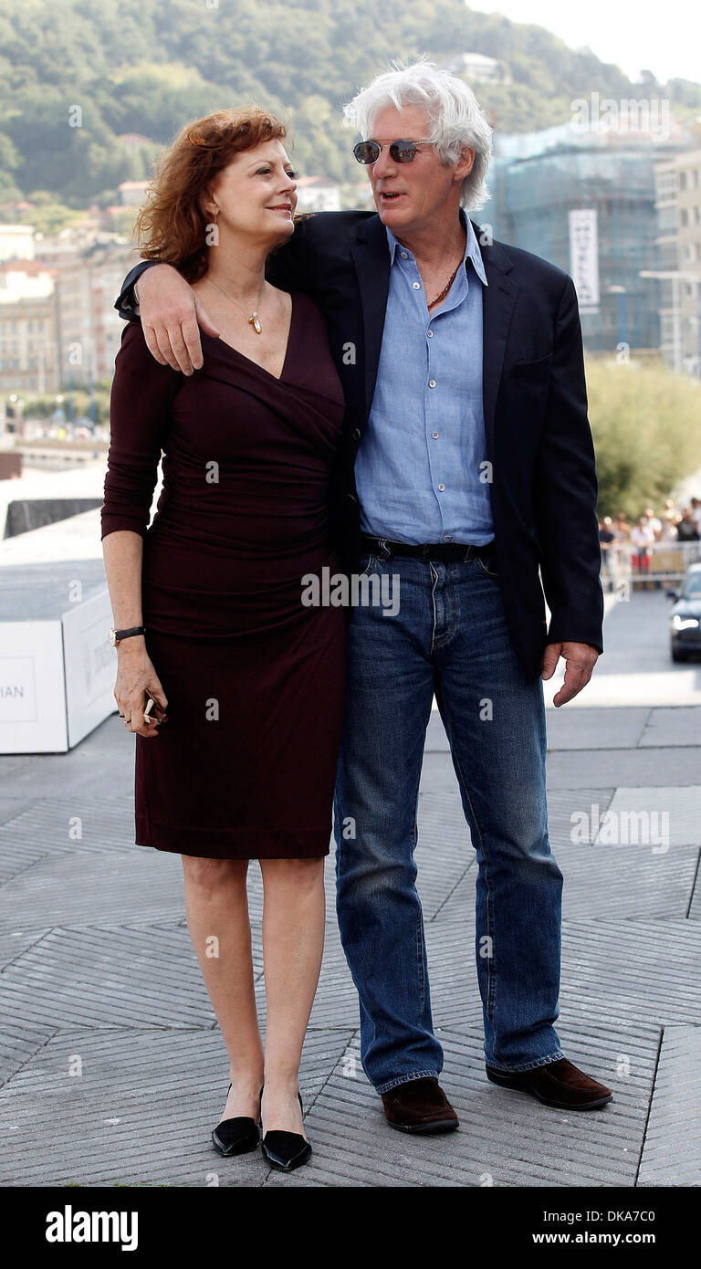 Sn Sarandon and Richard Gere 60th San Sebastian Dostia International ...
