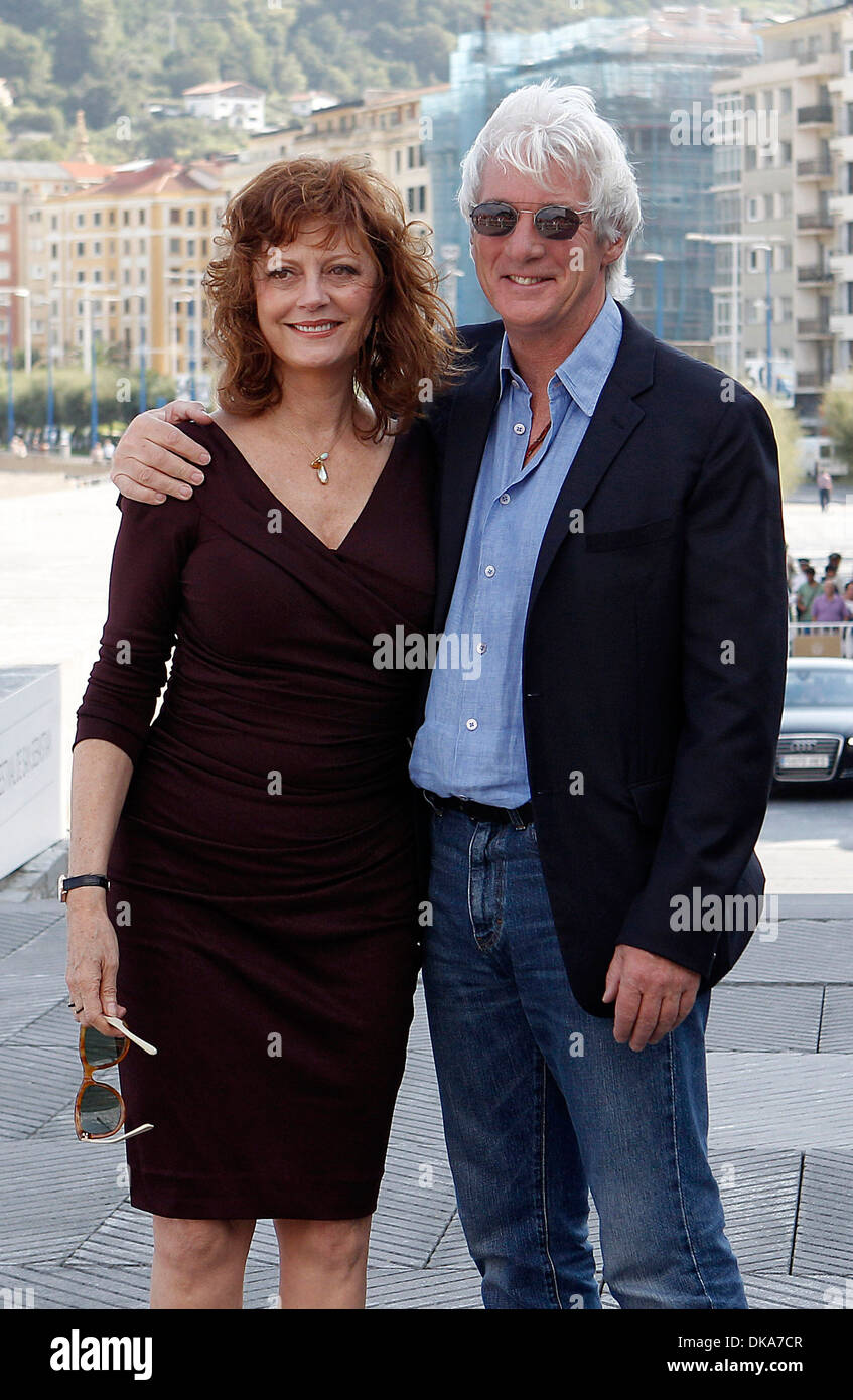 Sn Sarandon and Richard Gere 60th San Sebastian Dostia International ...