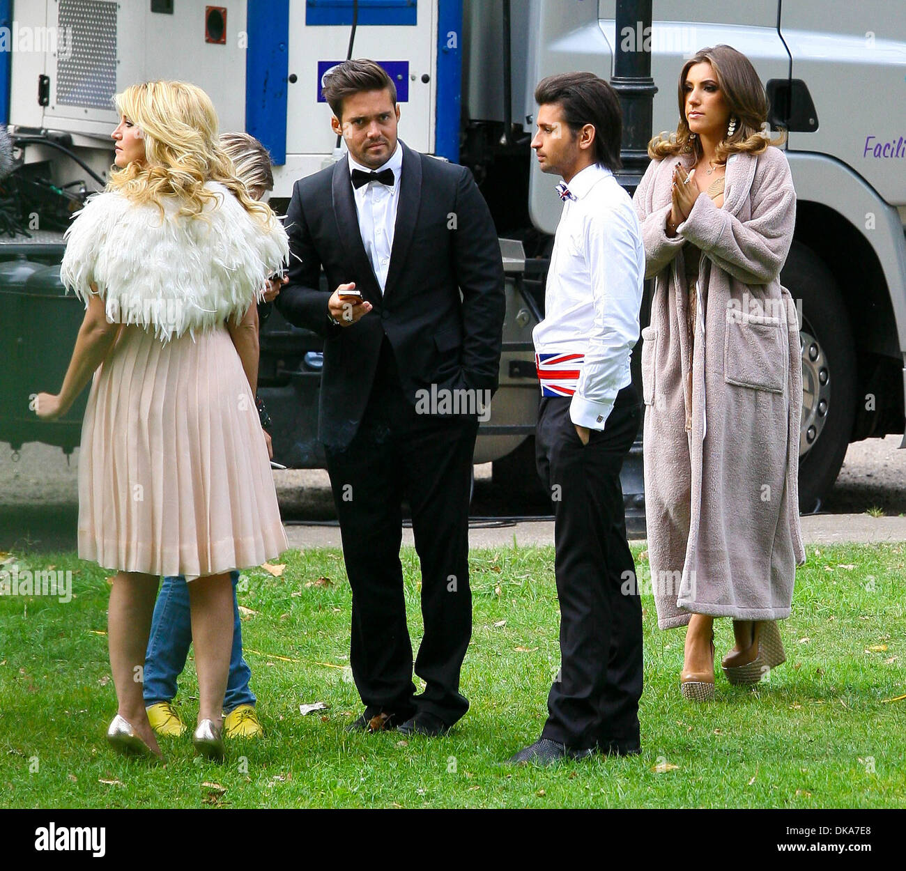 Cheska Hull Spencer Matthews Ollie Locke and Gabriella Ellis cast of ...