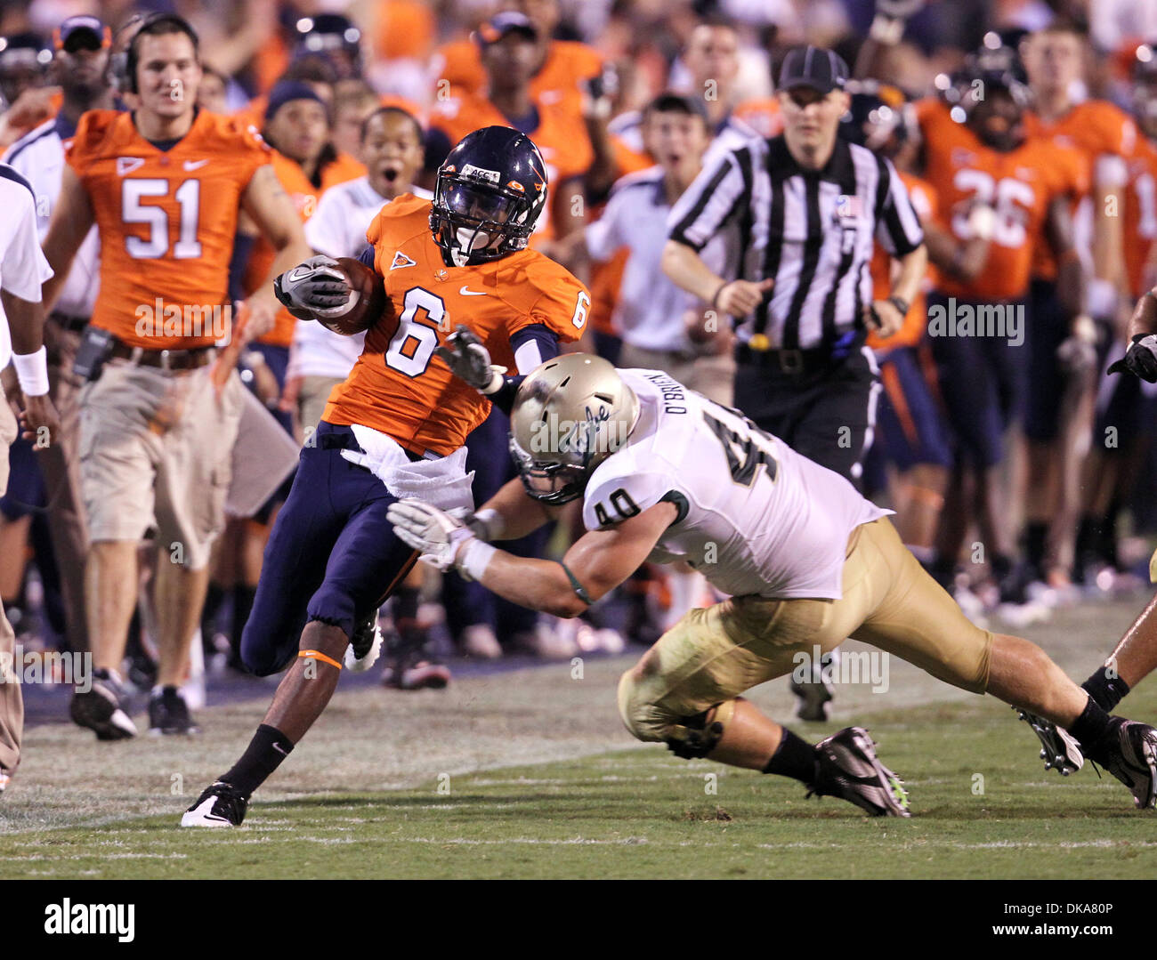 Football darius jennings hi-res stock photography and images - Alamy
