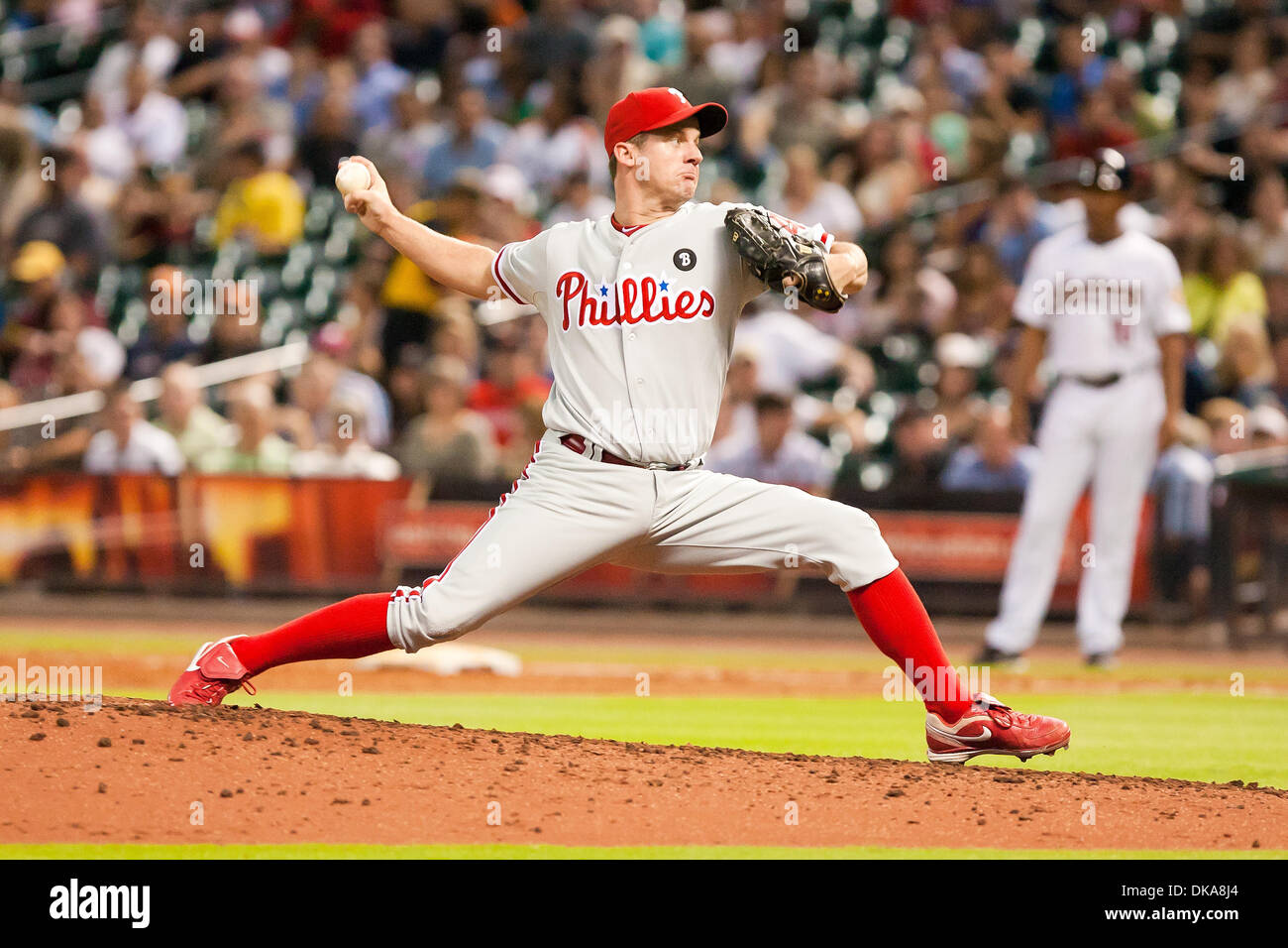 Sept. 12, 2011 - Houston, Texas, U.S - Philadelphia Phillies starting ...