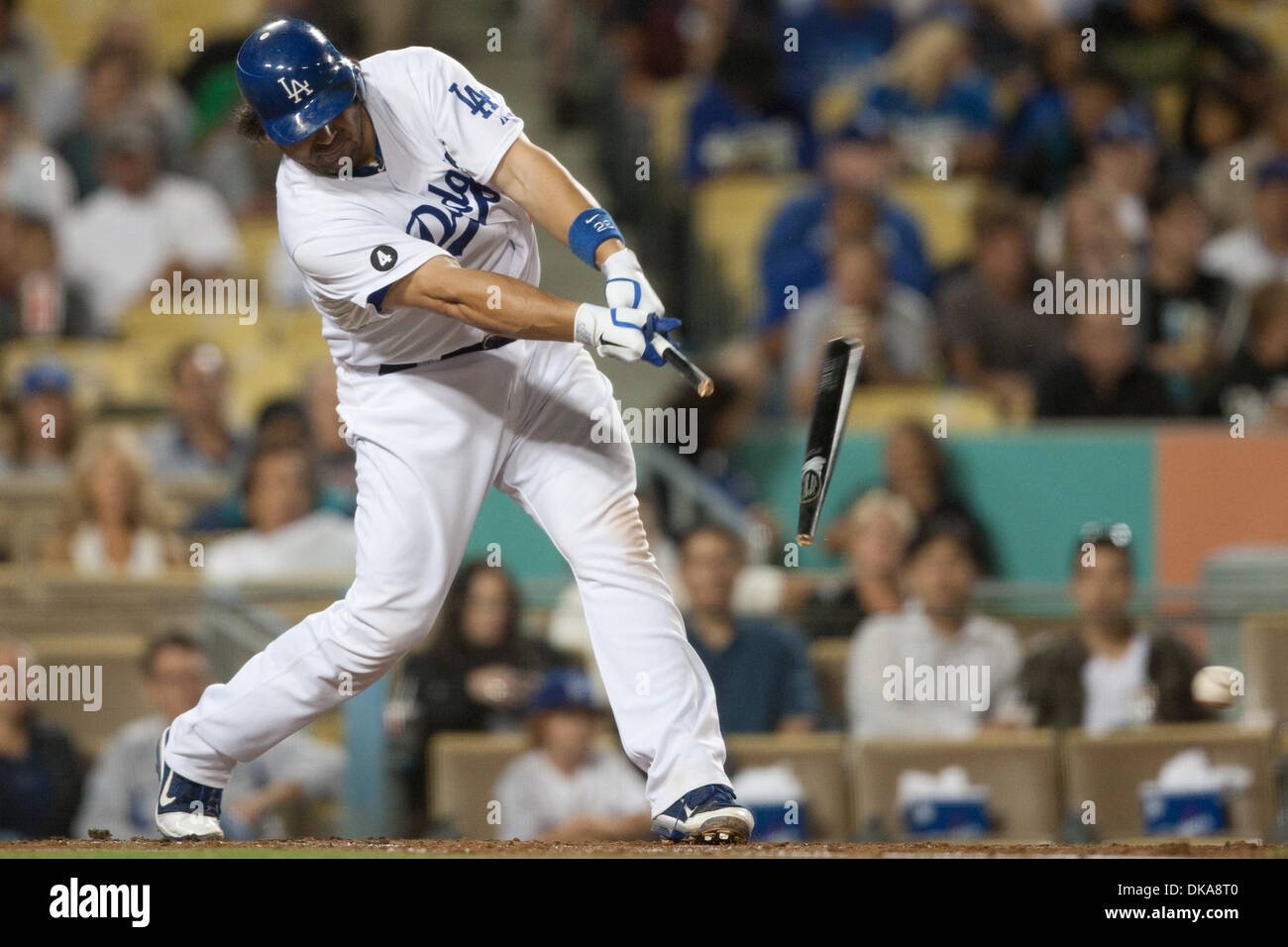 Sept. 12, 2011 - Los Angeles, California, U.S - Los Angeles Dodgers ...
