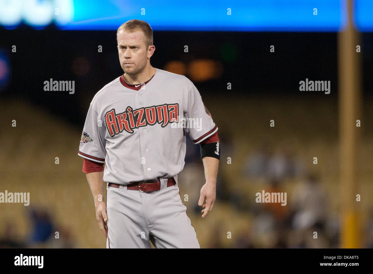 Sept. 12, 2011 - Los Angeles, California, U.S - Arizona Diamondbacks ...