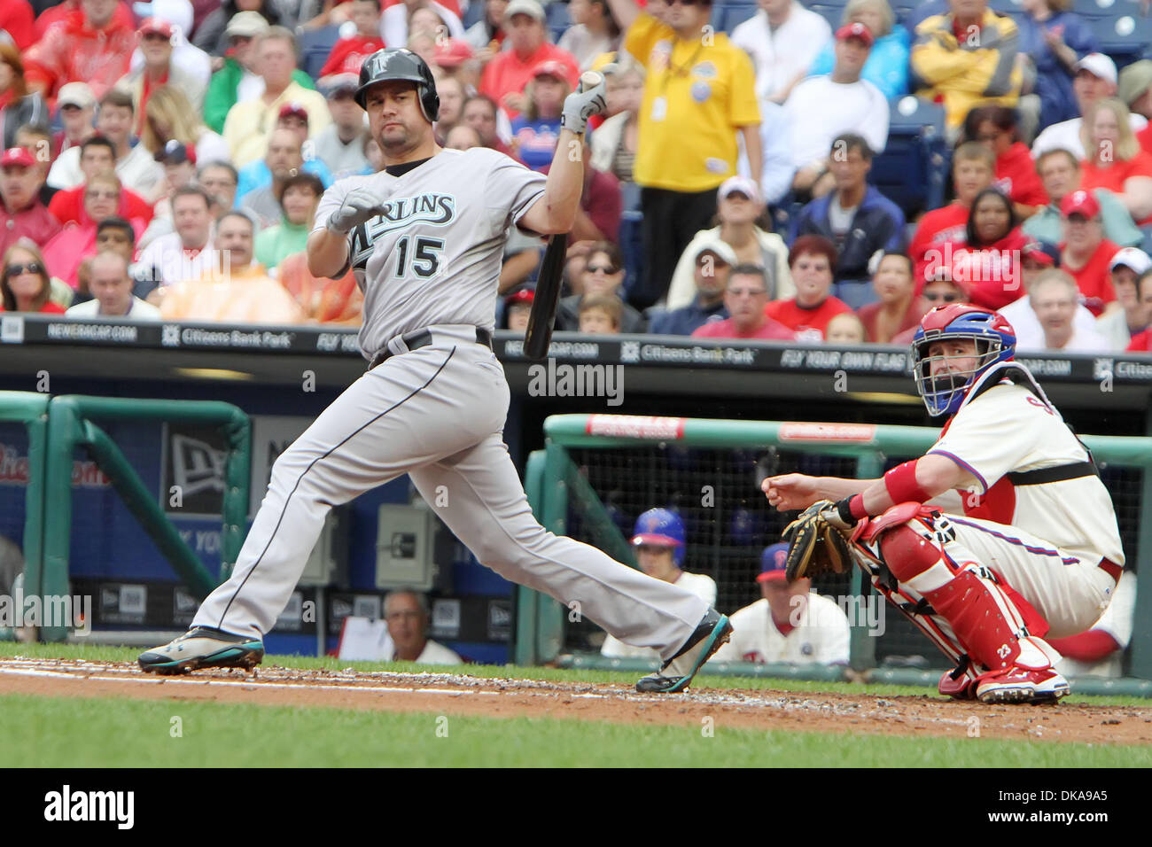 Sep. 15, 2011 - Philadelphia, Pennsylvania, U.S. - Florida Marlins 1st ...