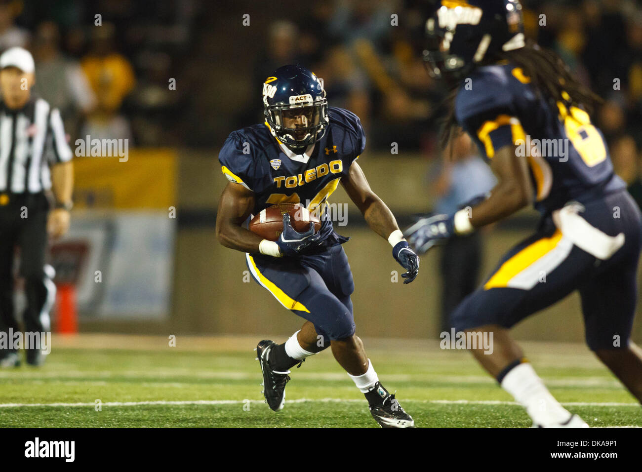Sept. 16, 2011 - Toledo, Ohio, U.S - Toledo running back Adonis Thomas ...