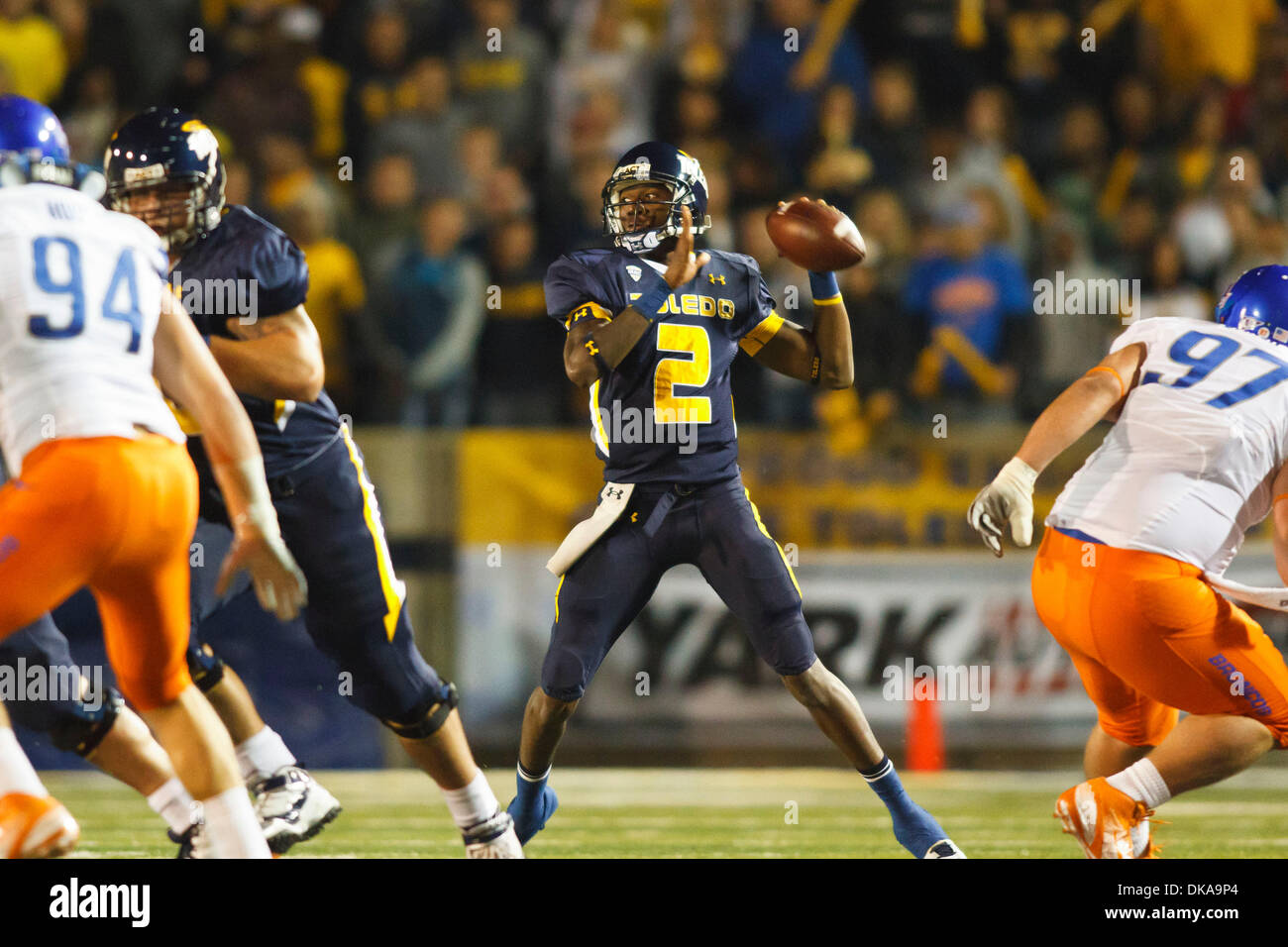 Sept. 16, 2011 - Toledo, Ohio, U.S - Toledo quarterback Terrance Owens ...